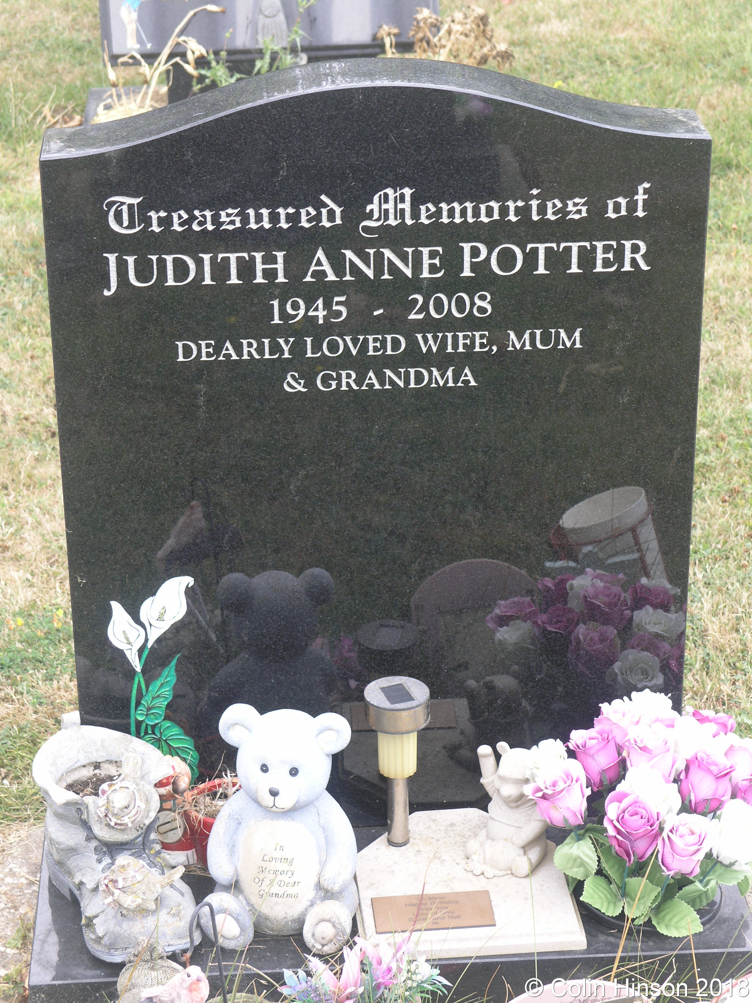 GENUKI: Patrington Cemetery gravestones etc., Yorkshire (East Riding)