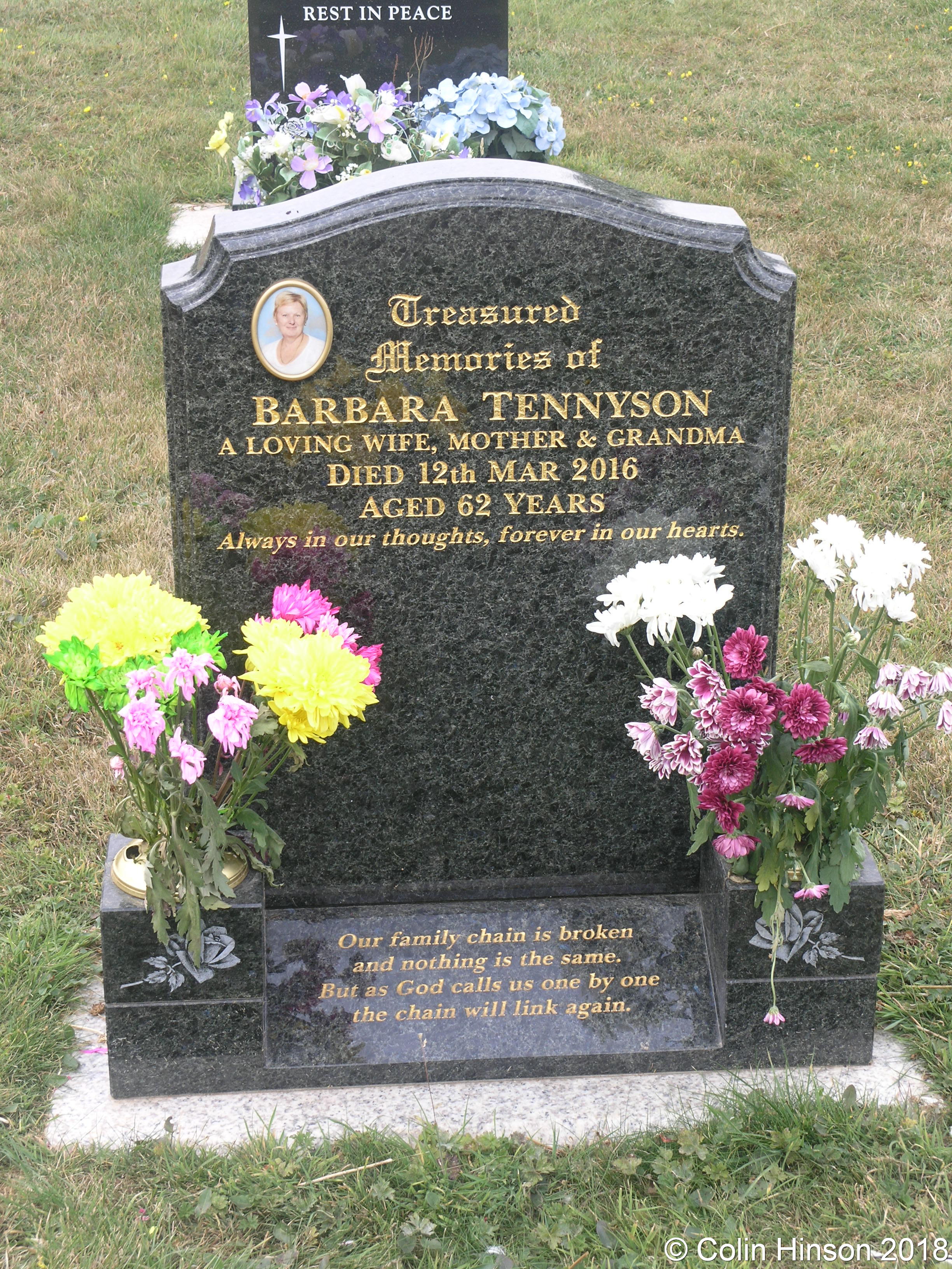 GENUKI: Patrington Cemetery gravestones etc., Yorkshire (East Riding)