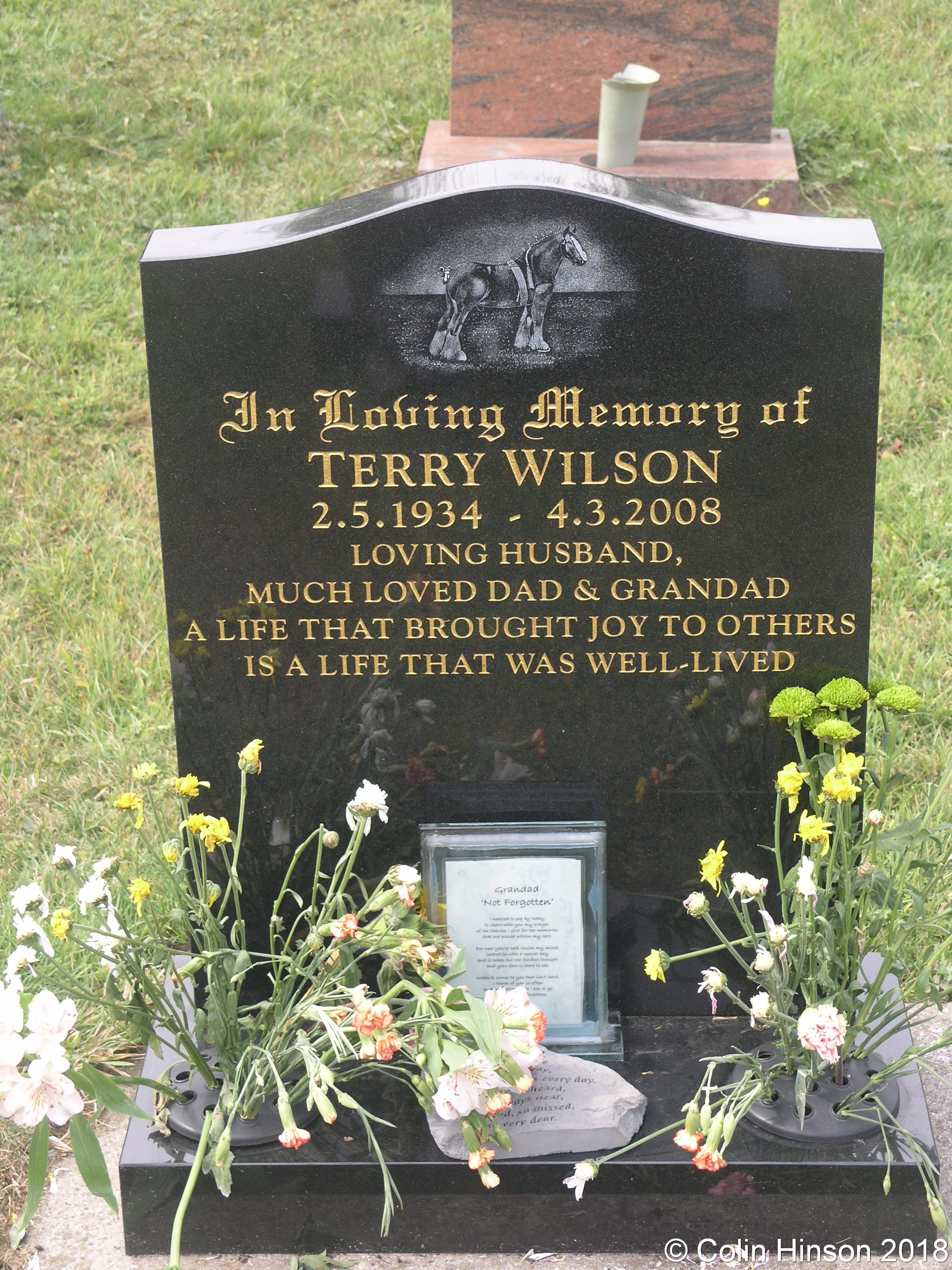 GENUKI: Patrington Cemetery gravestones etc., Yorkshire (East Riding)