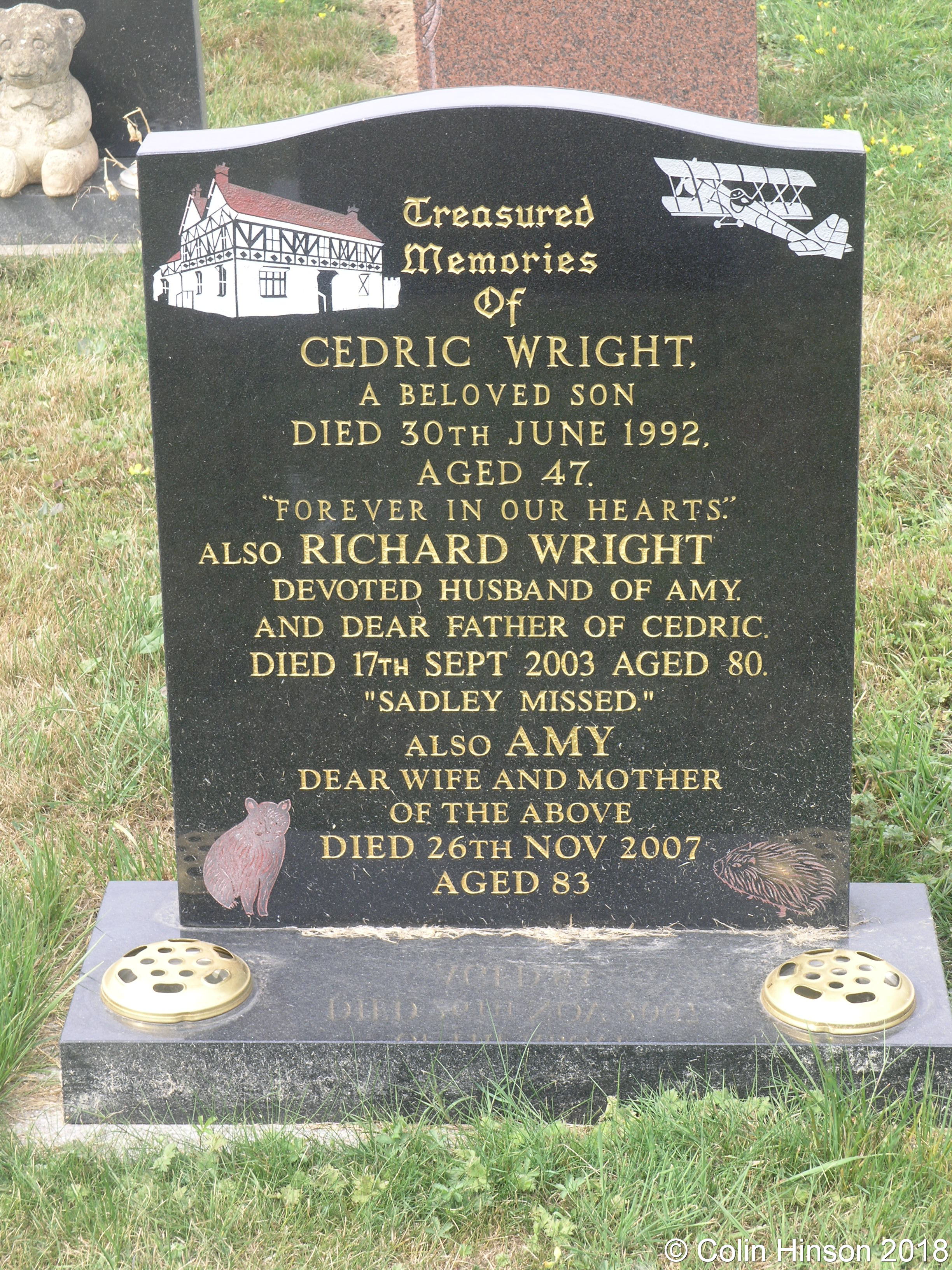 GENUKI: Patrington Cemetery gravestones etc., Yorkshire (East Riding)