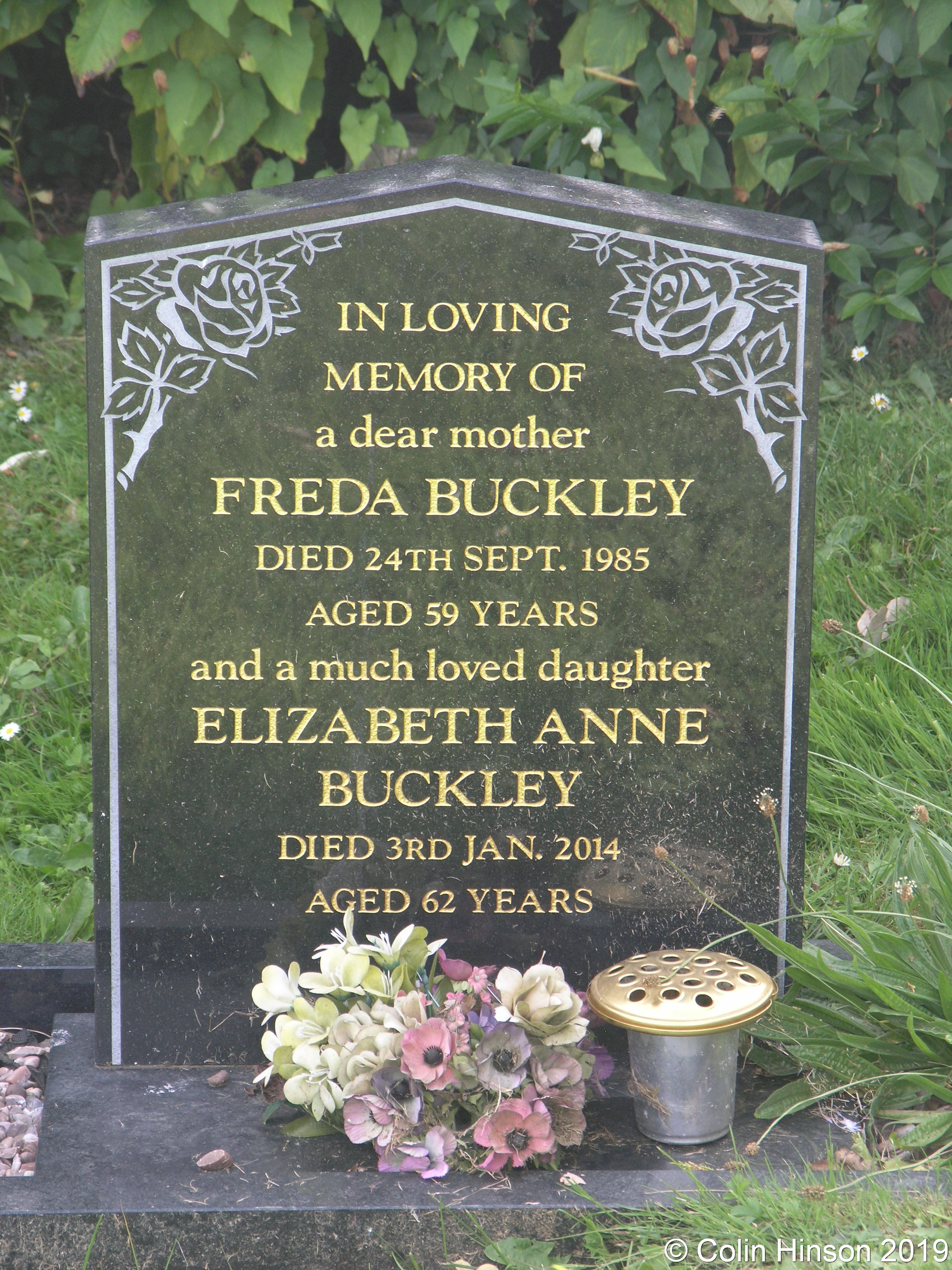 GENUKI: Pocklington Cemetery gravestones etc., Yorkshire (East Riding)