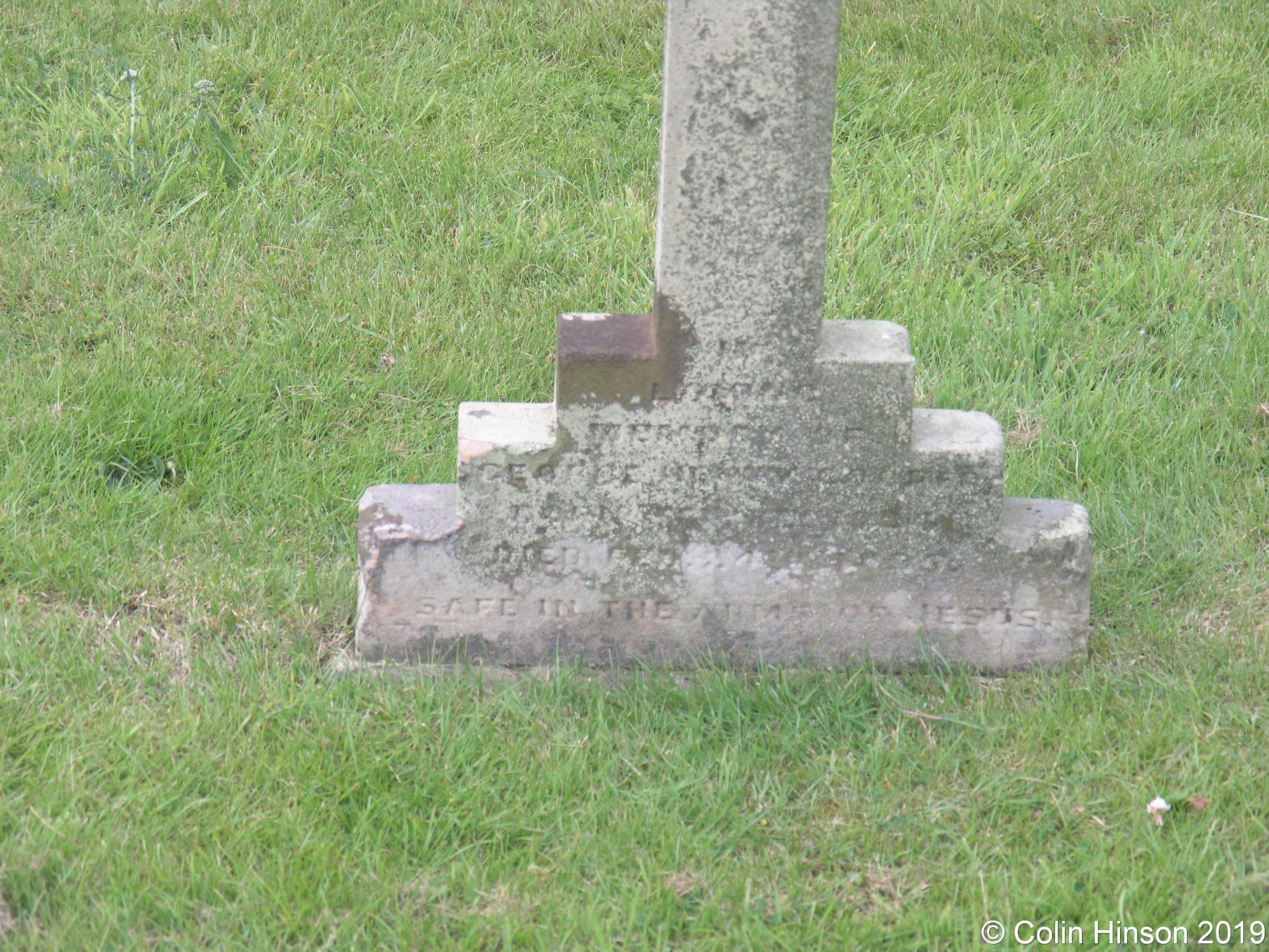 GENUKI: Pocklington Cemetery gravestones etc., Yorkshire (East Riding)