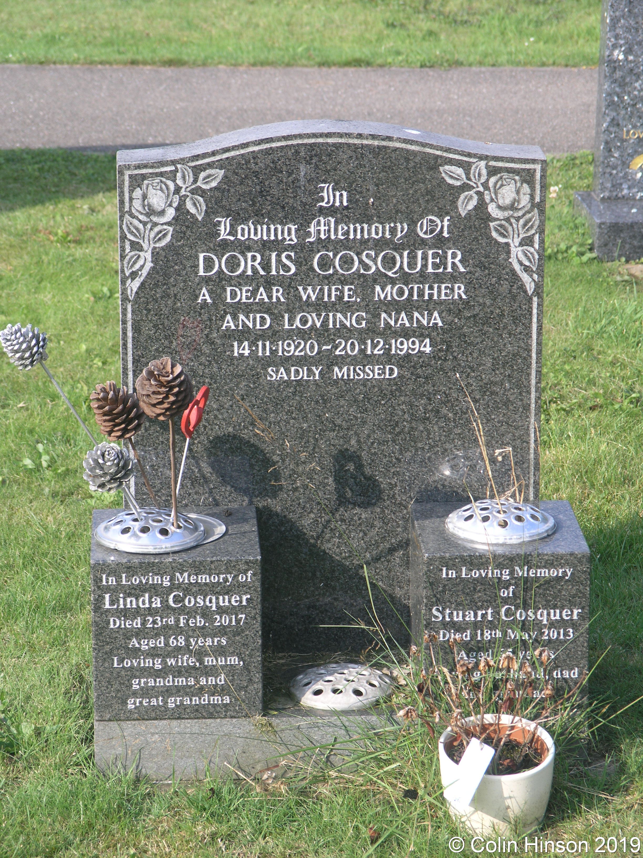 GENUKI: Pocklington Cemetery gravestones etc., Yorkshire (East Riding)
