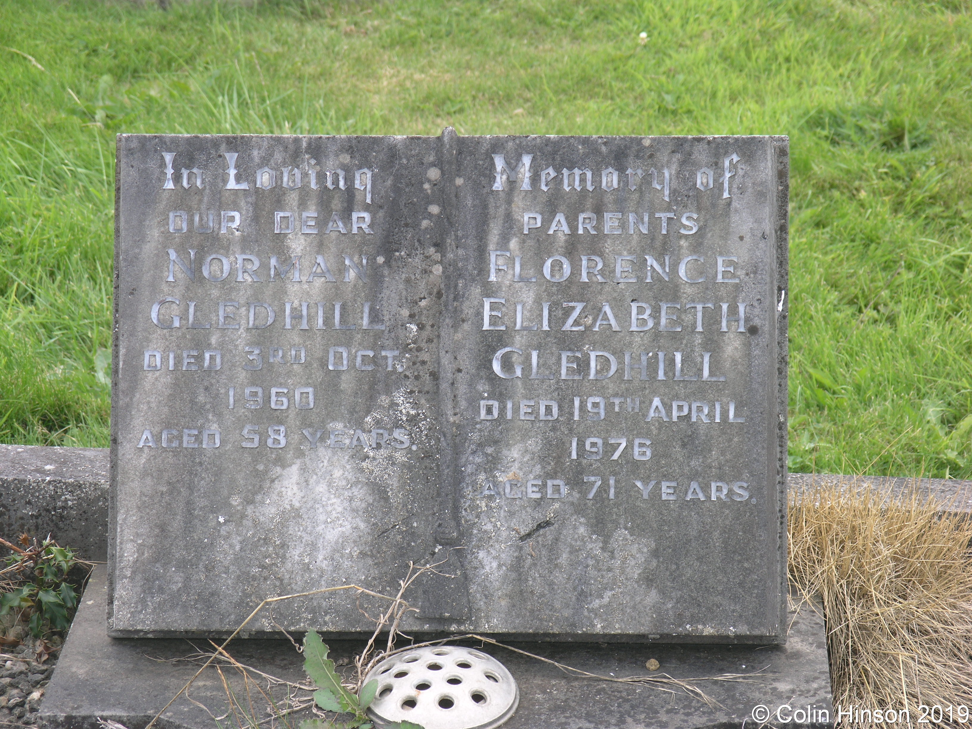 GENUKI: Pocklington Cemetery gravestones etc., Yorkshire (East Riding)