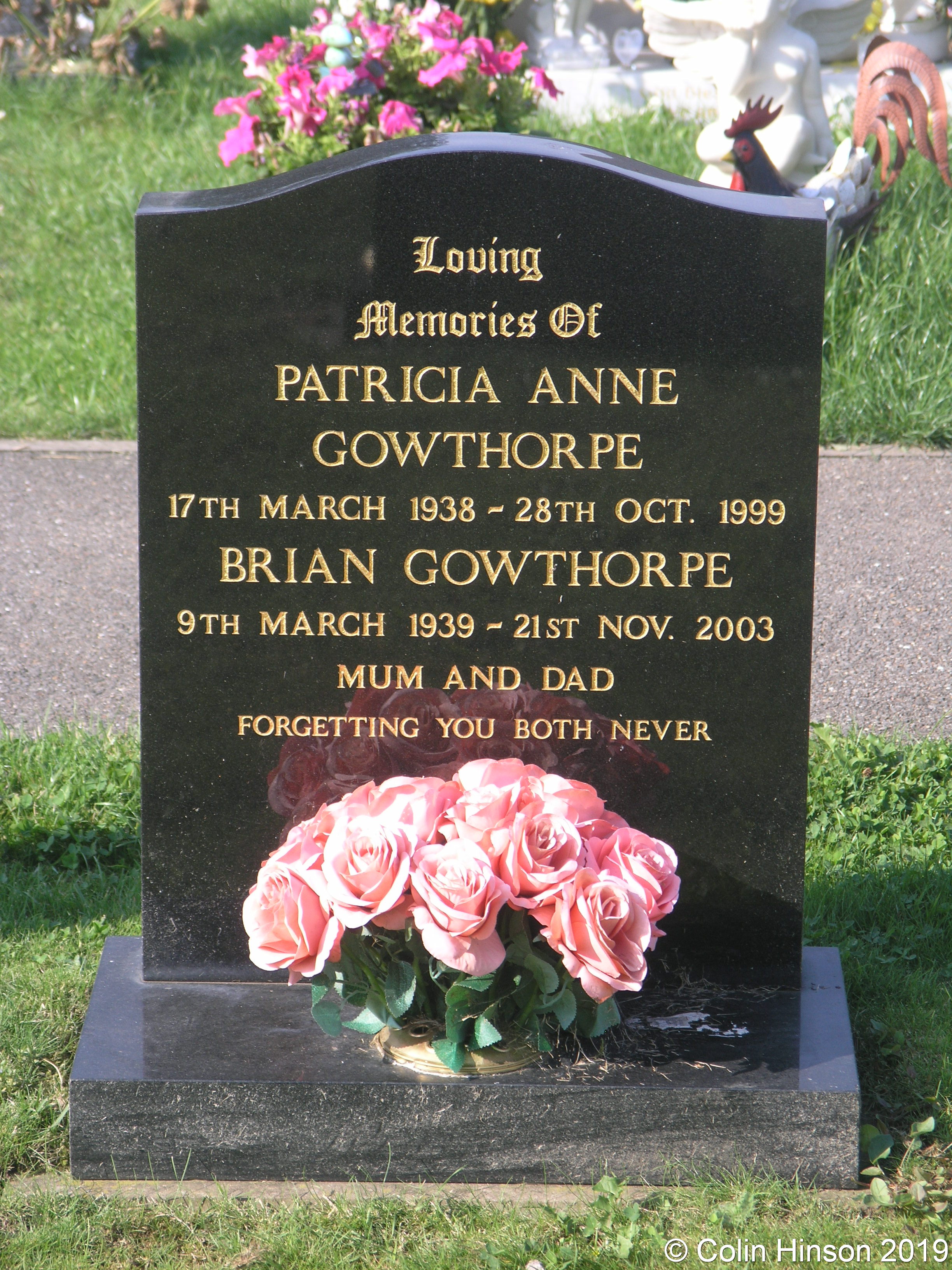 GENUKI: Pocklington Cemetery gravestones etc., Yorkshire (East Riding)