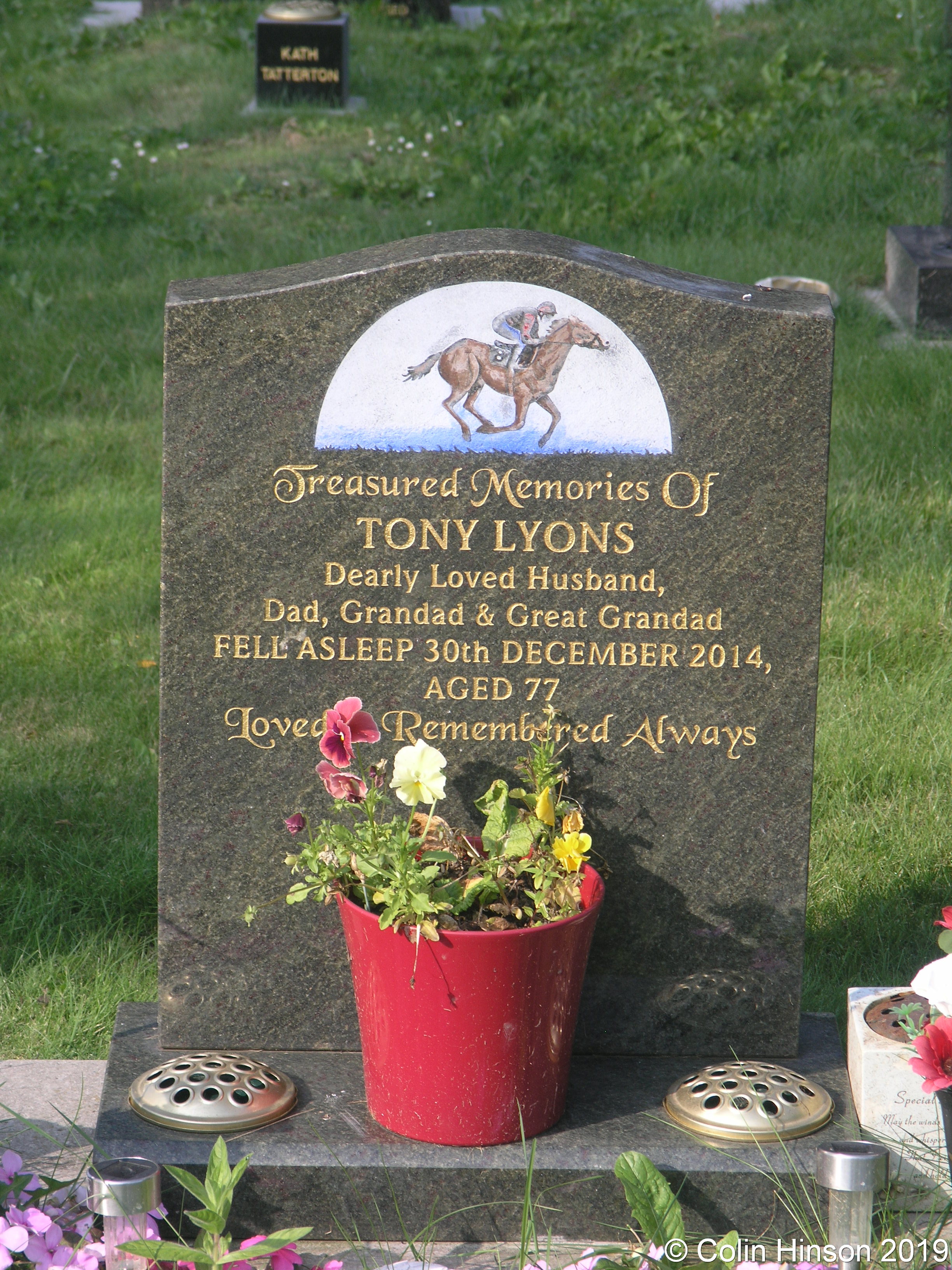 GENUKI: Pocklington Cemetery gravestones etc., Yorkshire (East Riding)