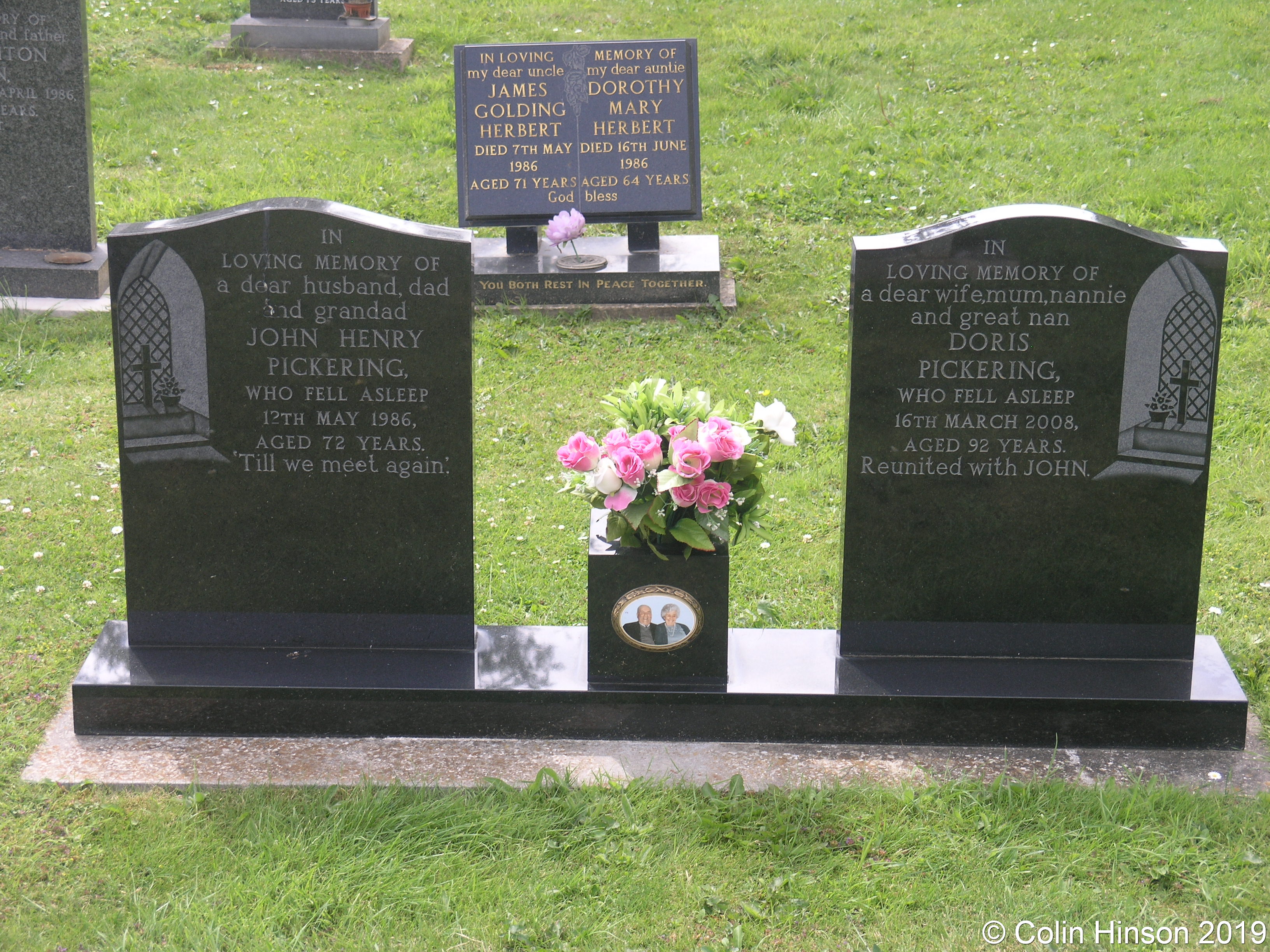 GENUKI: Pocklington Cemetery gravestones etc., Yorkshire (East Riding)