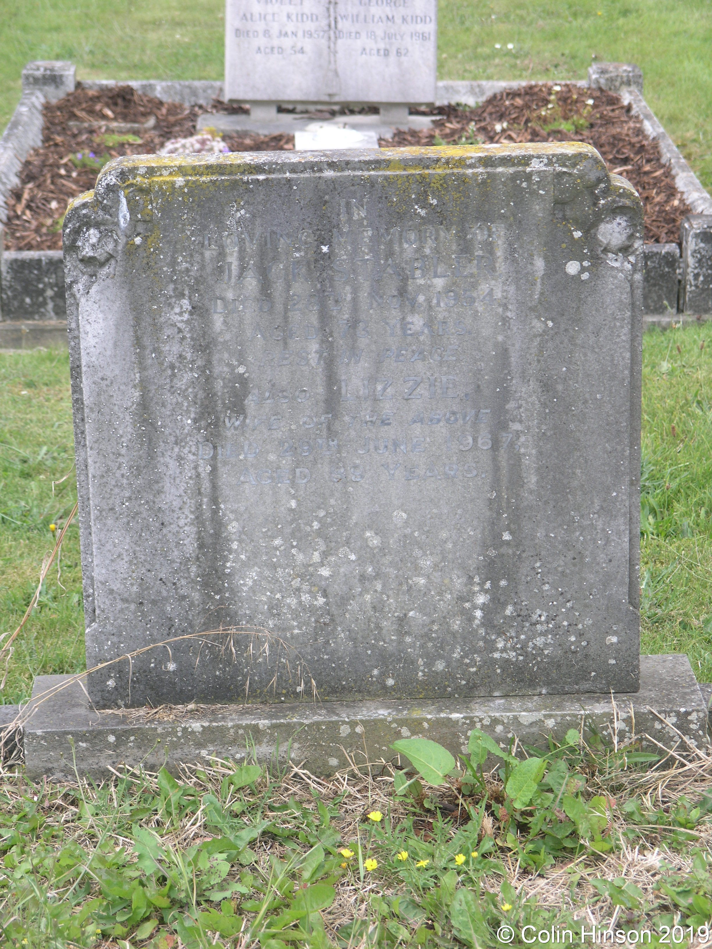 GENUKI: Pocklington Cemetery gravestones etc., Yorkshire (East Riding)