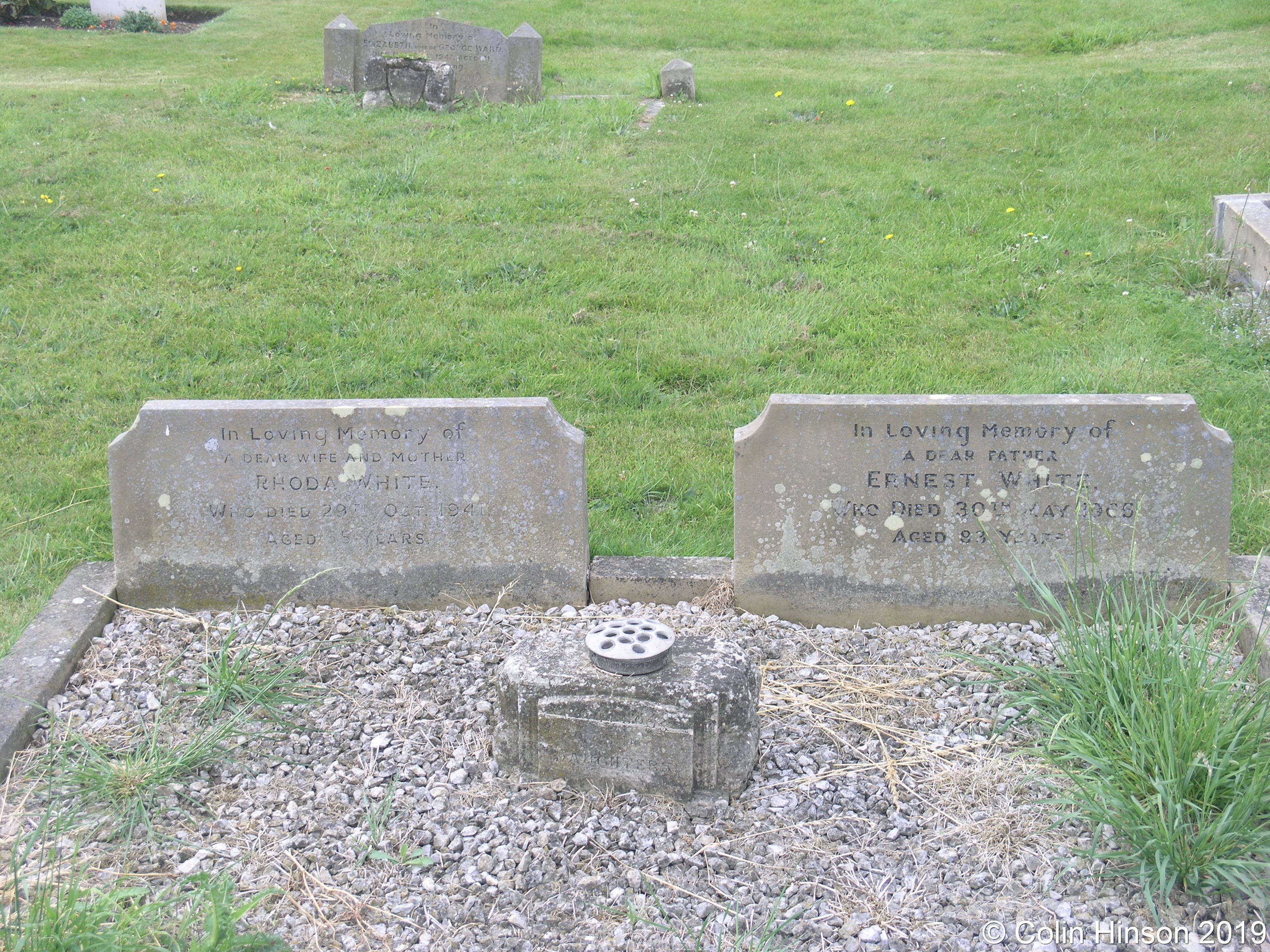 GENUKI: Pocklington Cemetery gravestones etc., Yorkshire (East Riding)