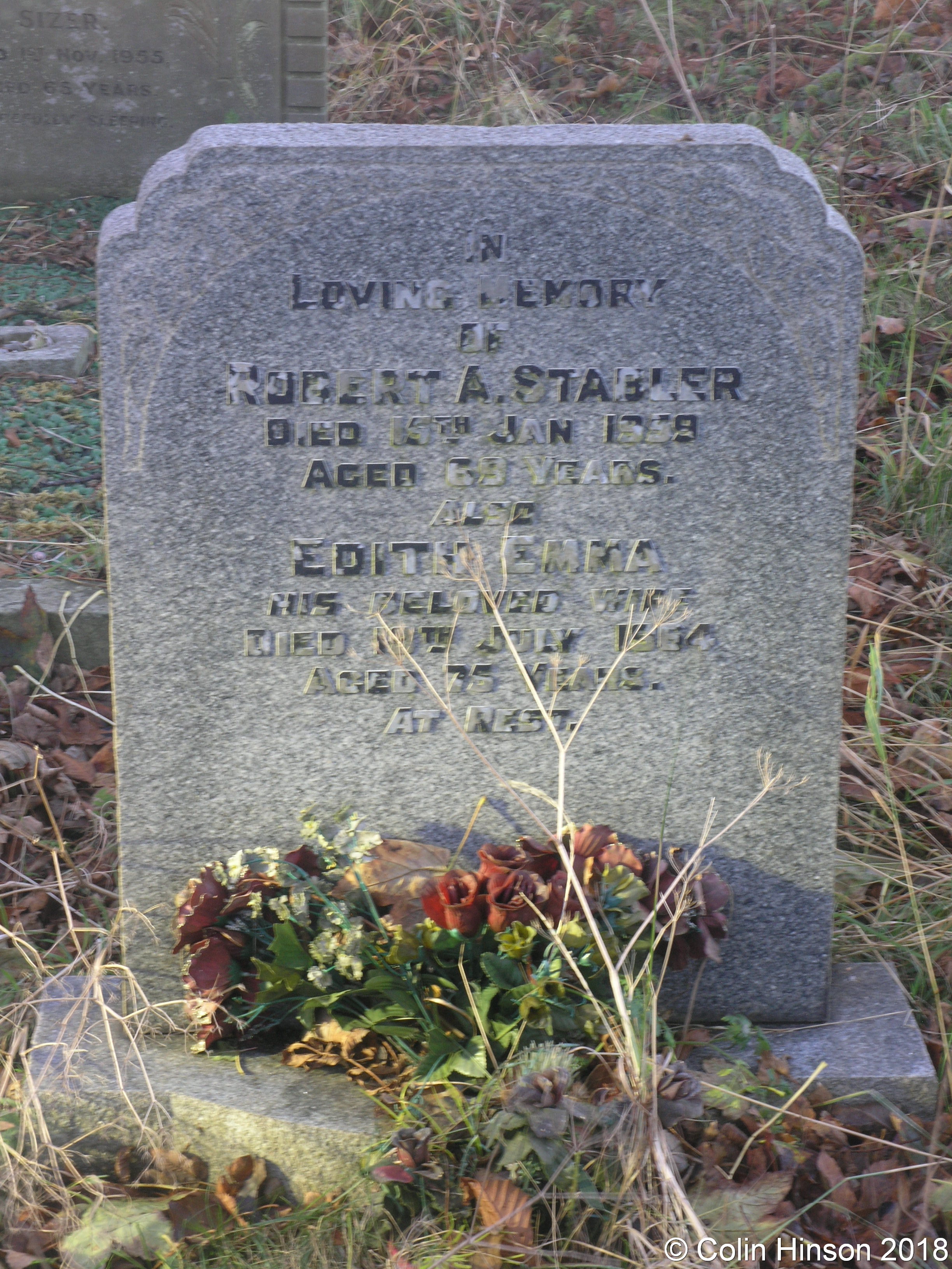 GENUKI: Skeffling Churchyard gravestones etc., Yorkshire (East Riding)