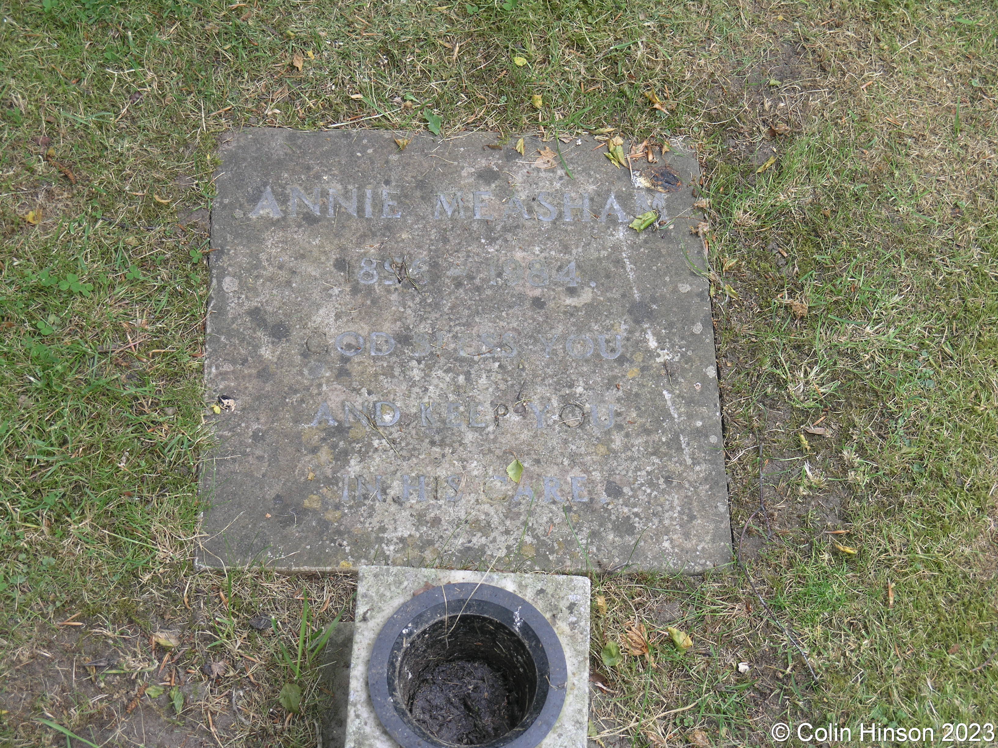 GENUKI: South Cave Cemetery gravestones etc., Yorkshire (East Riding)