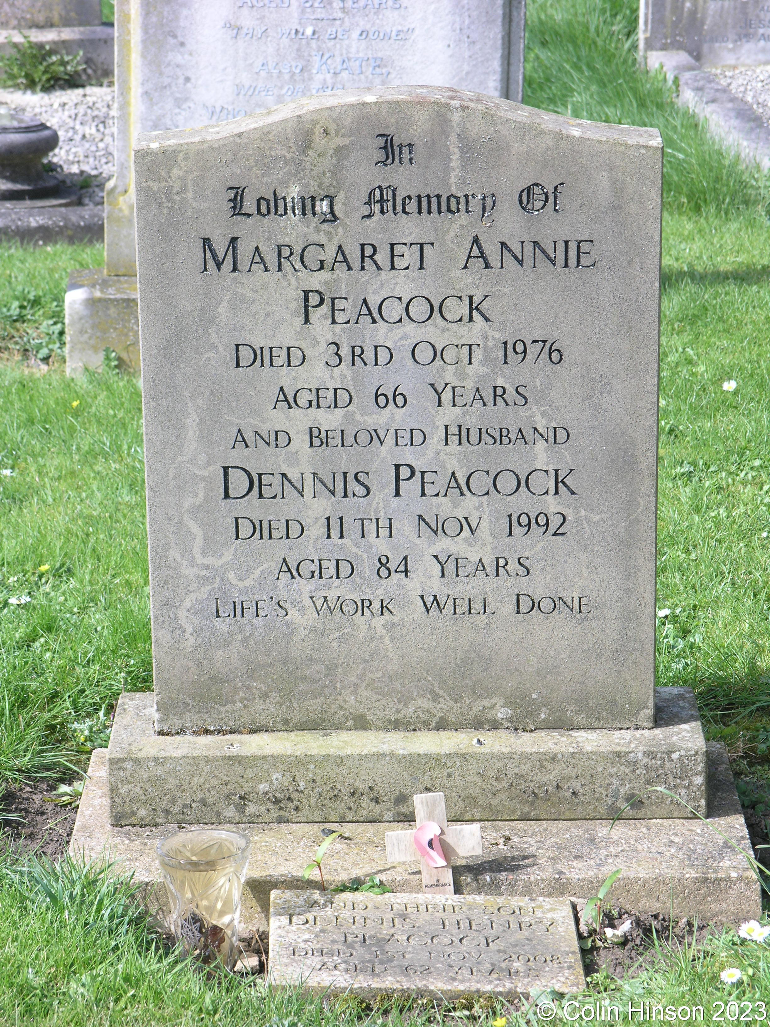 GENUKI: South Dalton Churchyard gravestones etc., Yorkshire (East Riding)