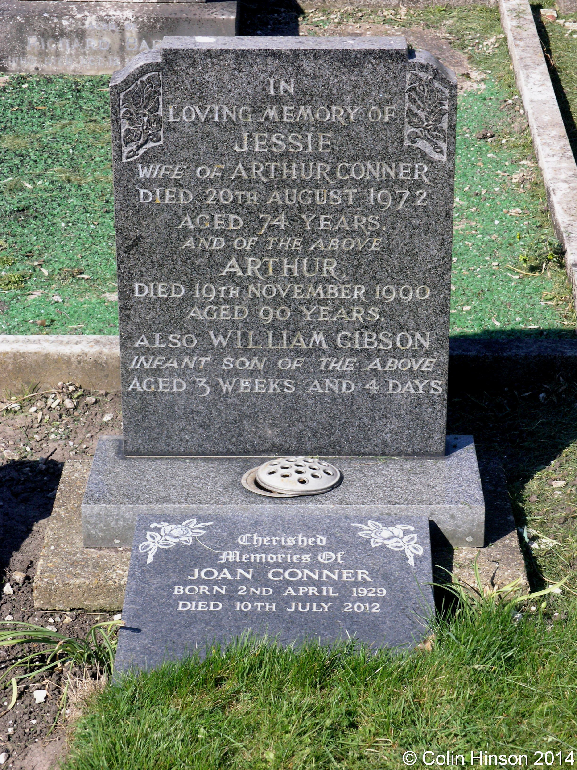 GENUKI: Thwing Churchyard gravestones etc., Yorkshire (East Riding)