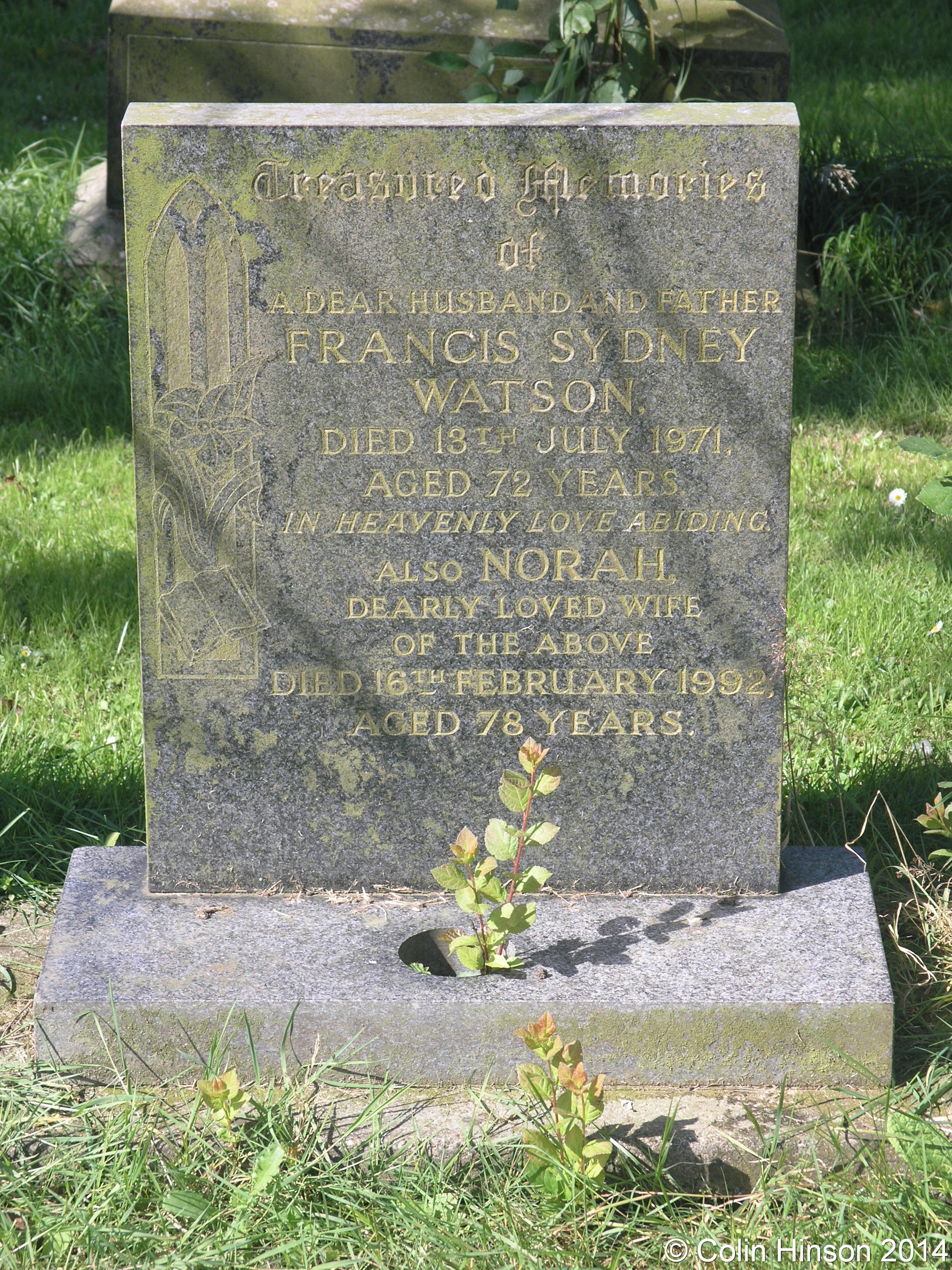 GENUKI: Ulrome Churchyard gravestones etc., Yorkshire (East Riding)