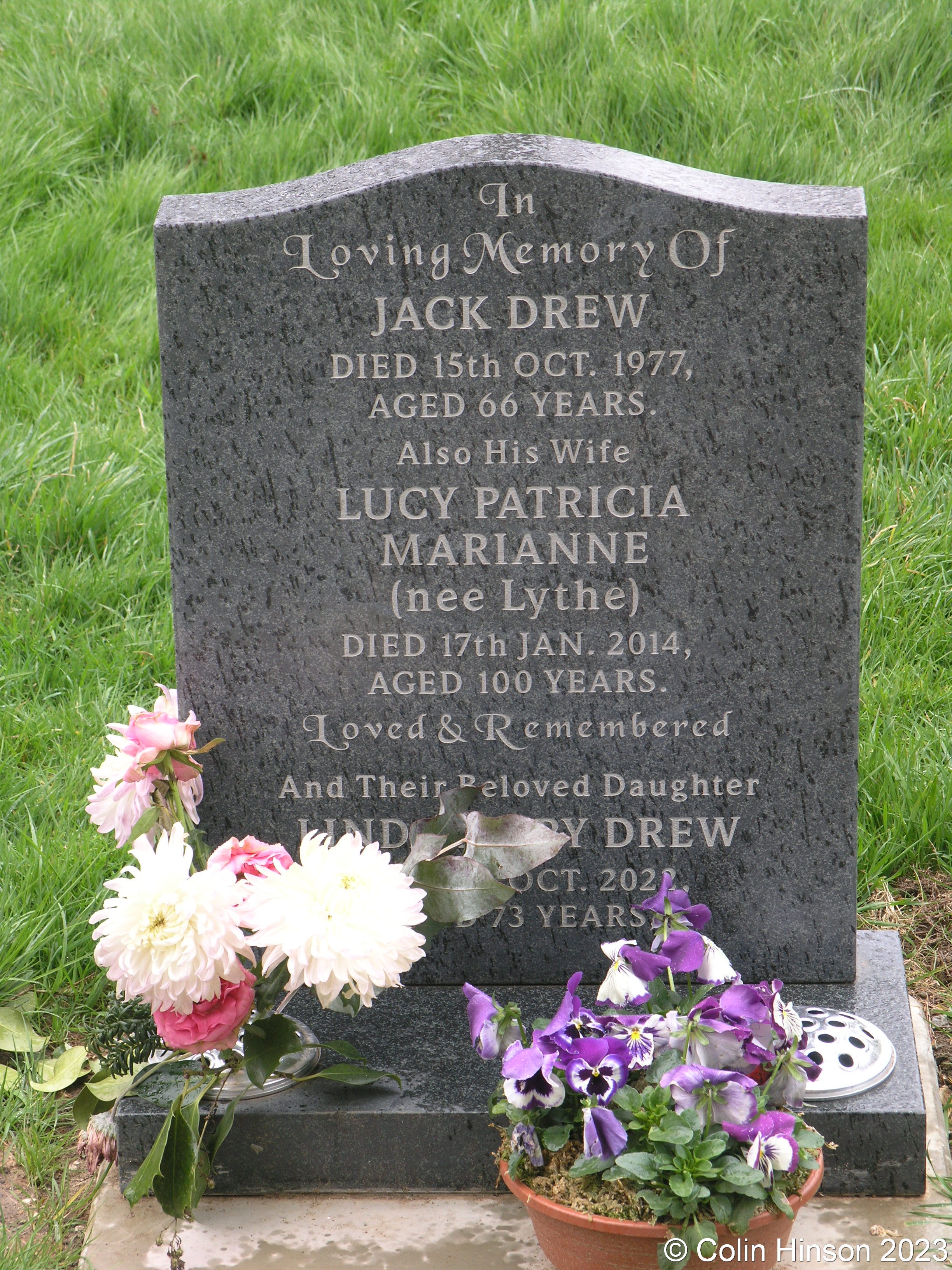 GENUKI: Walkington Churchyard gravestones etc., Yorkshire (East Riding)