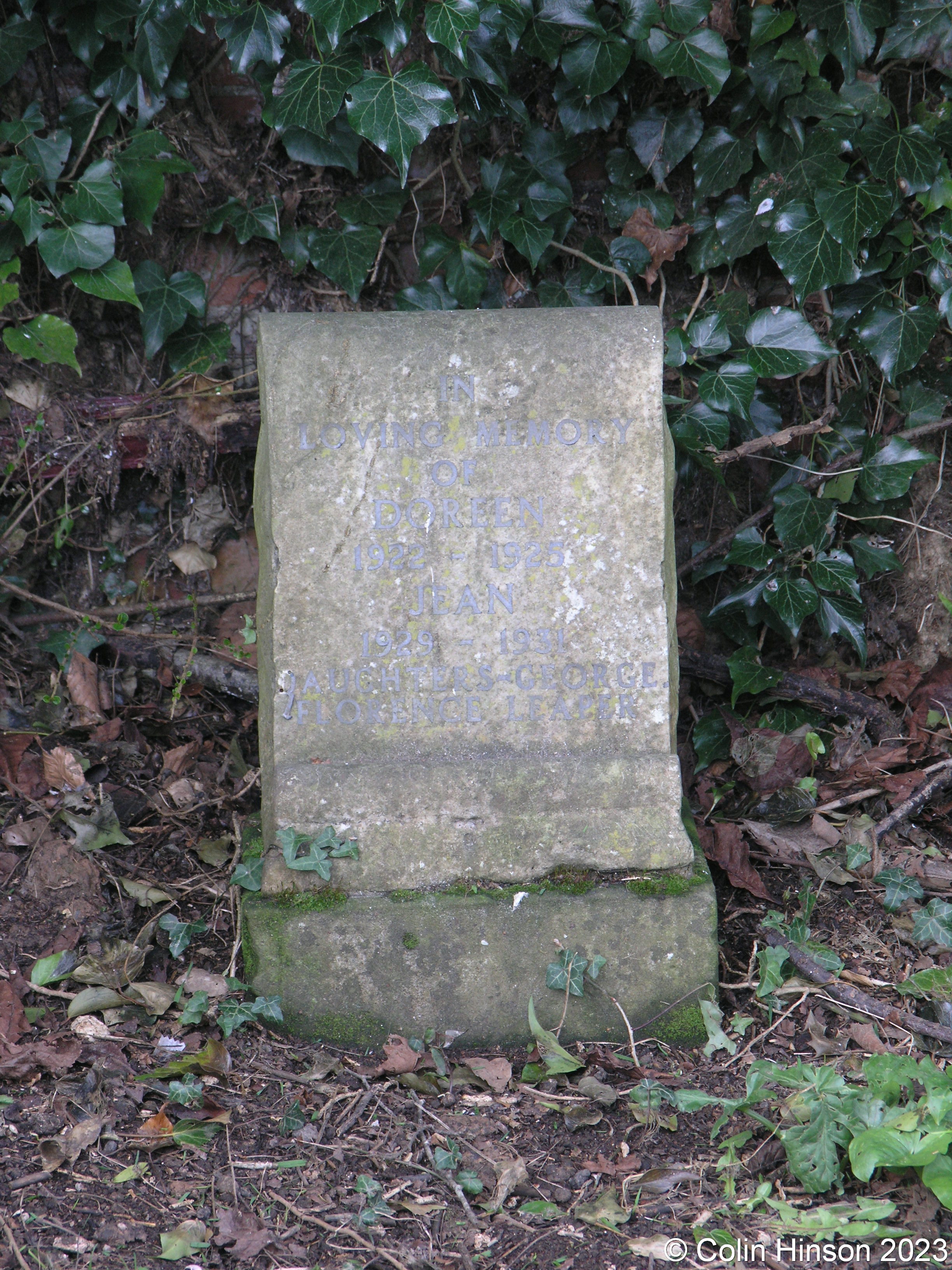 GENUKI: Walkington Churchyard gravestones etc., Yorkshire (East Riding)