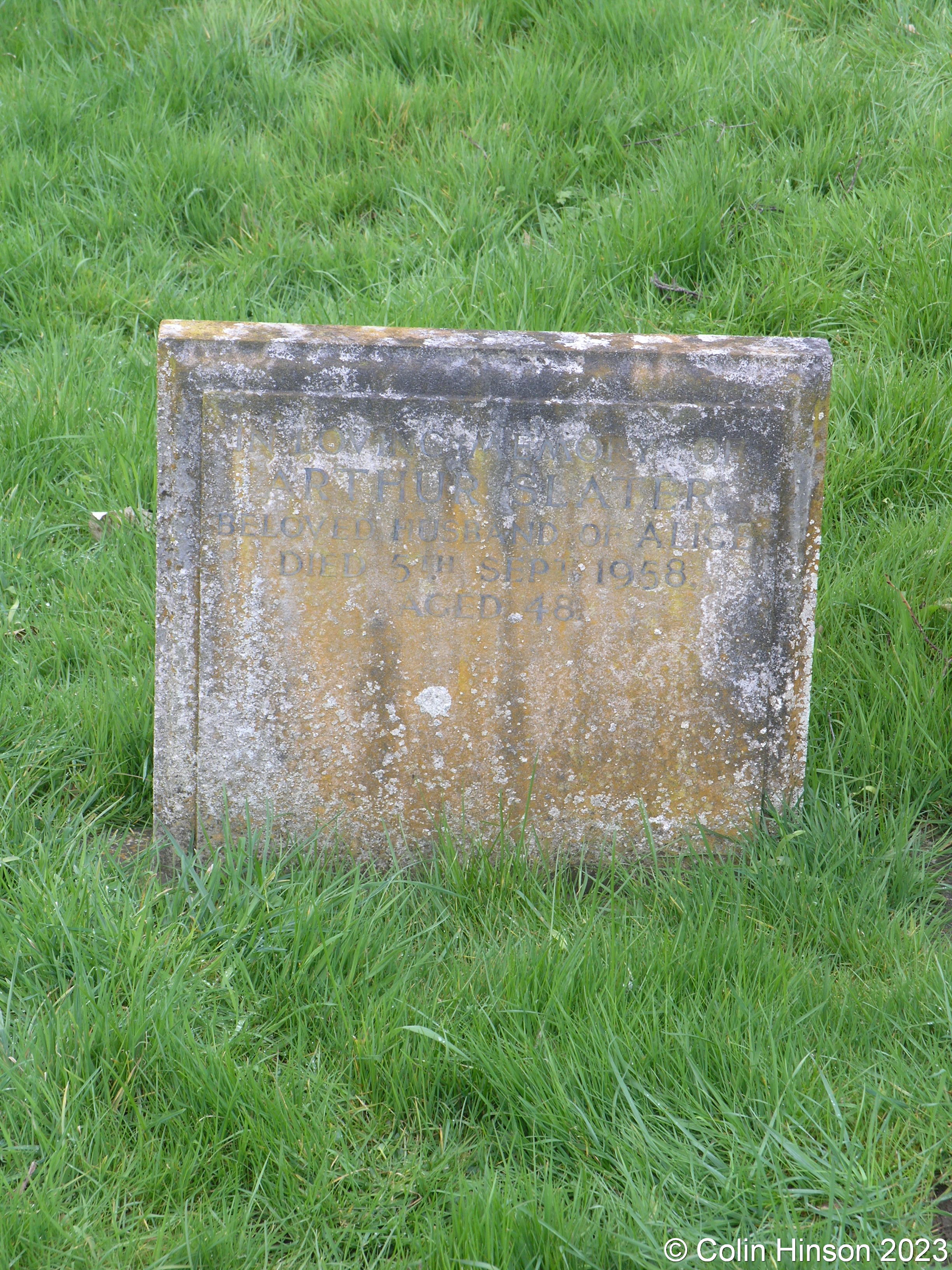 GENUKI: Walkington Churchyard gravestones etc., Yorkshire (East Riding)