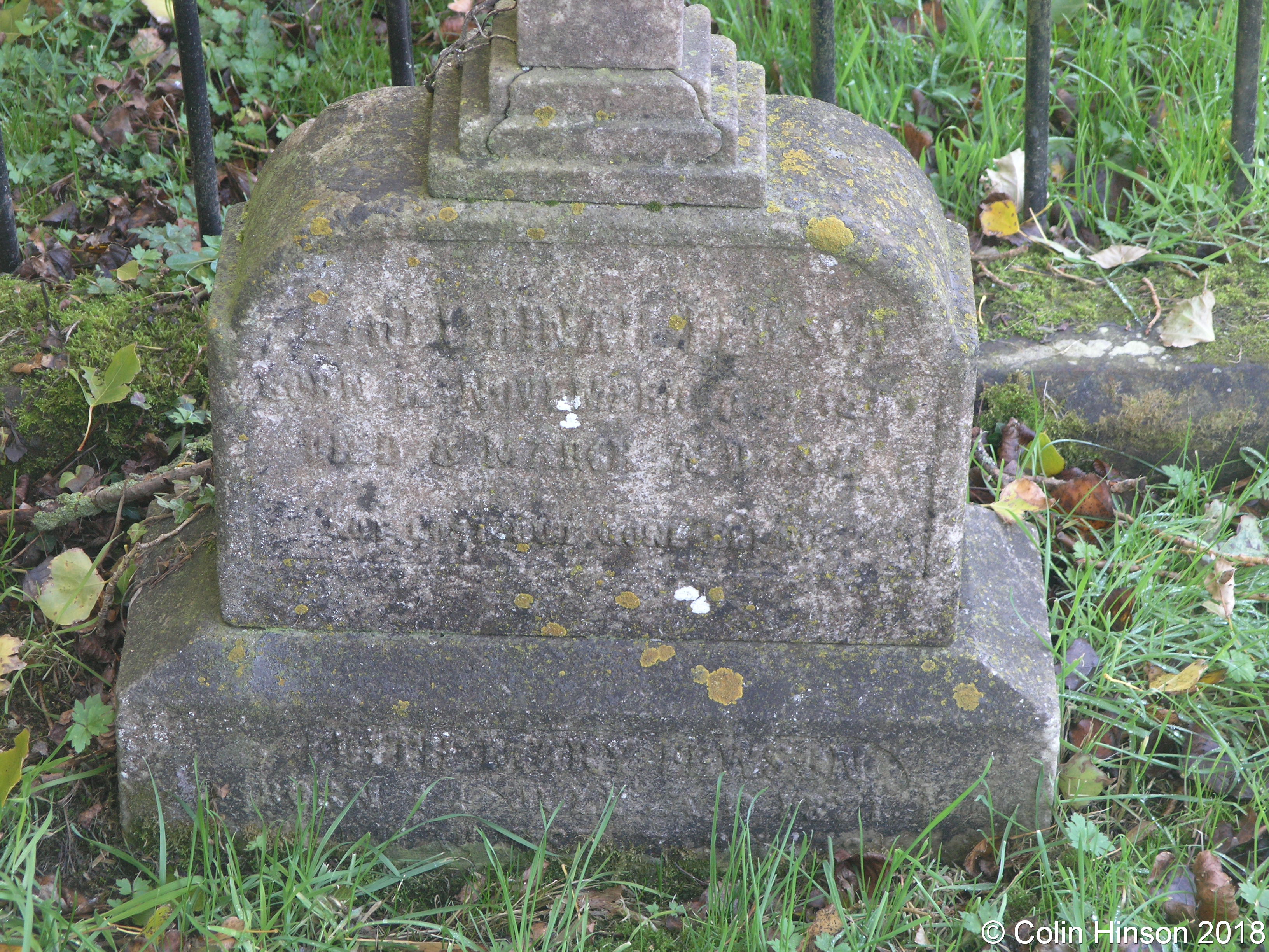 GENUKI: Welwick Churchyard gravestones etc., Yorkshire (East Riding)