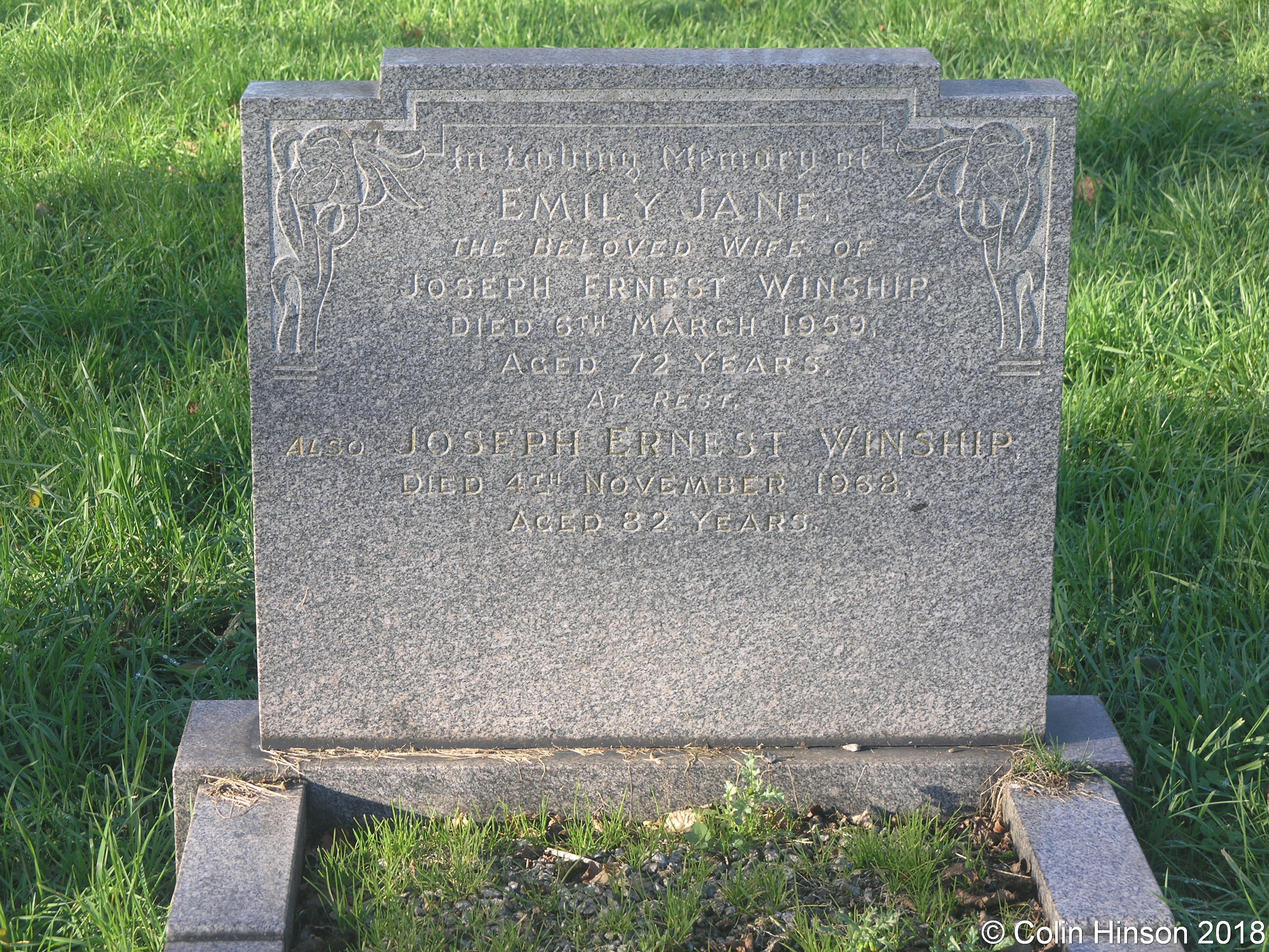 GENUKI: Welwick Churchyard gravestones etc., Yorkshire (East Riding)