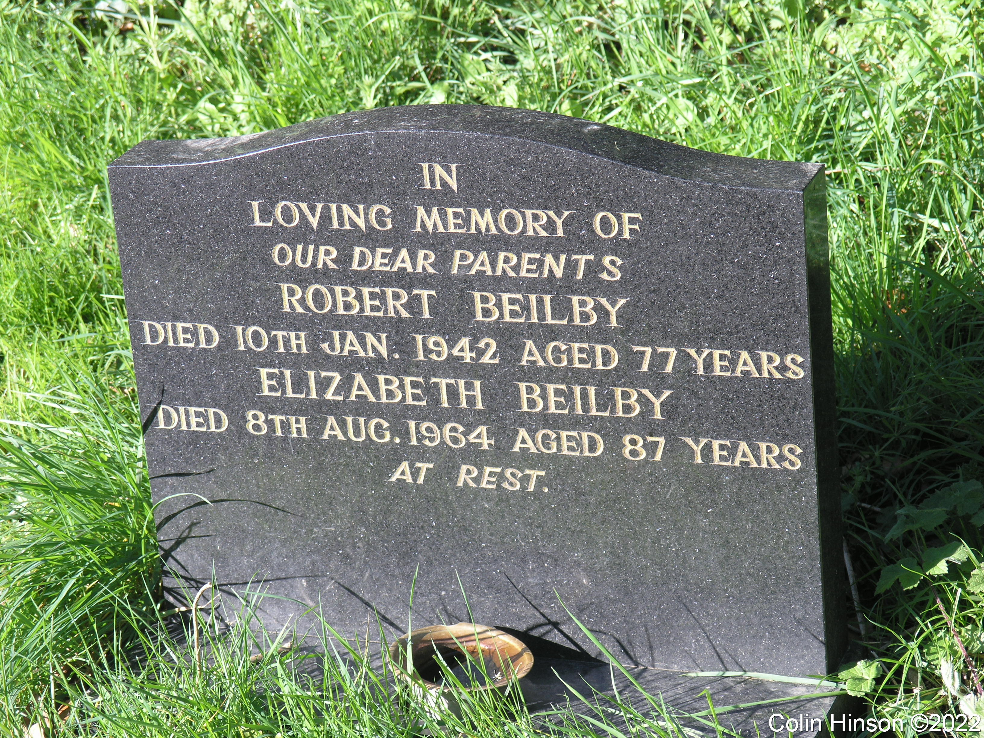 GENUKI: Wheldrake Churchyard gravestones etc., Yorkshire (East Riding)