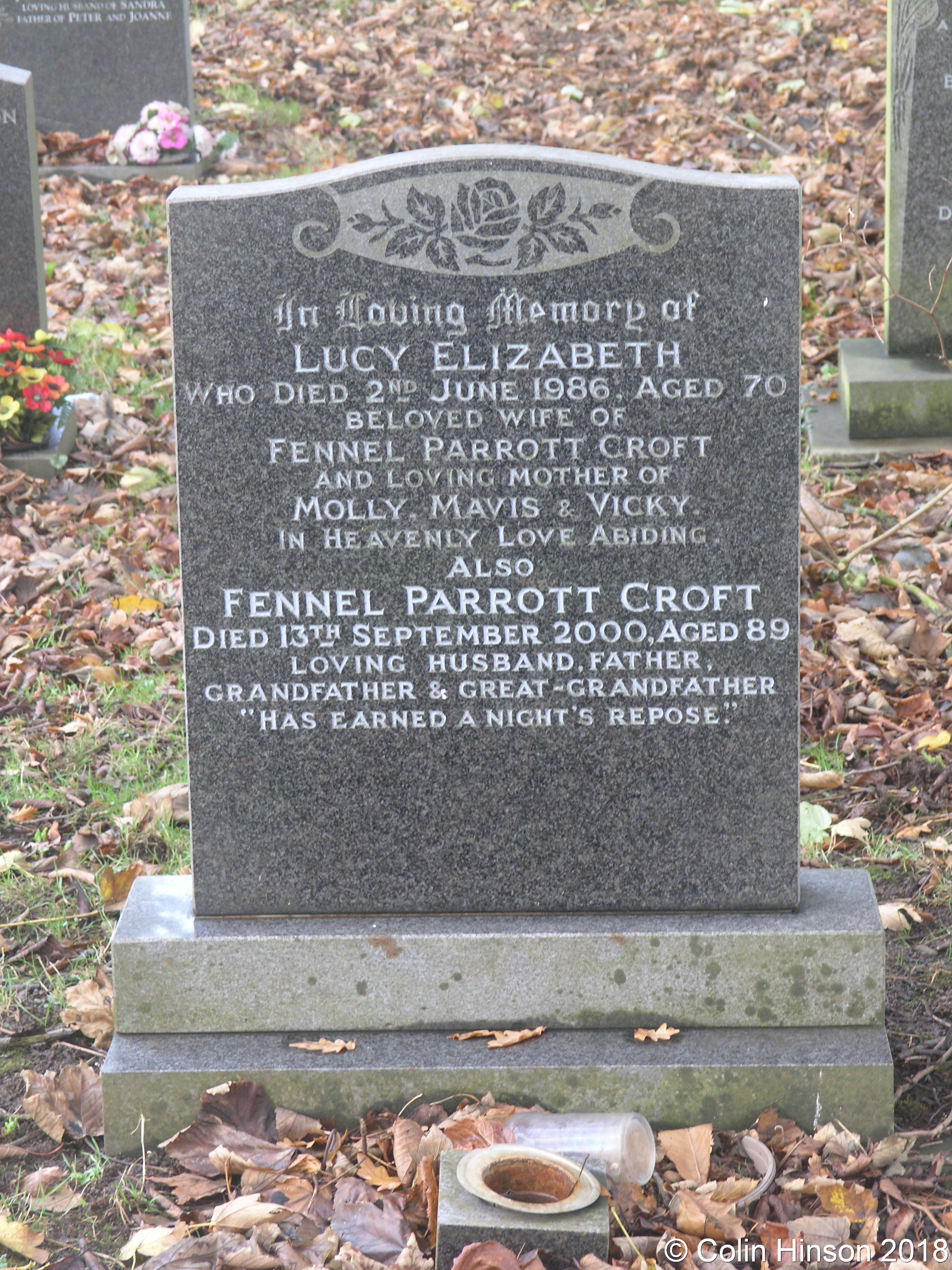 GENUKI: Winestead Churchyard gravestones etc., Yorkshire (East Riding)