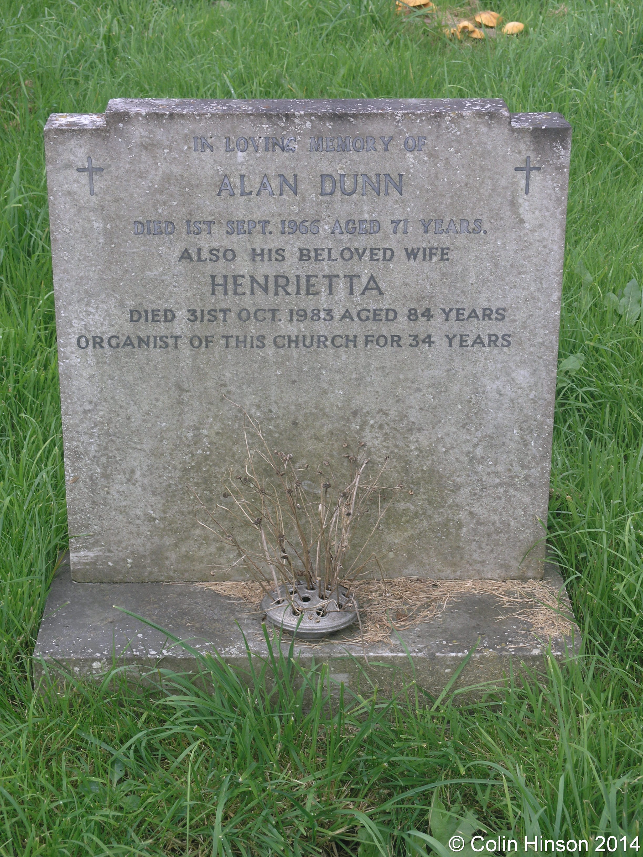 GENUKI: Withernwick Churchyard gravestones etc., Yorkshire (East Riding)