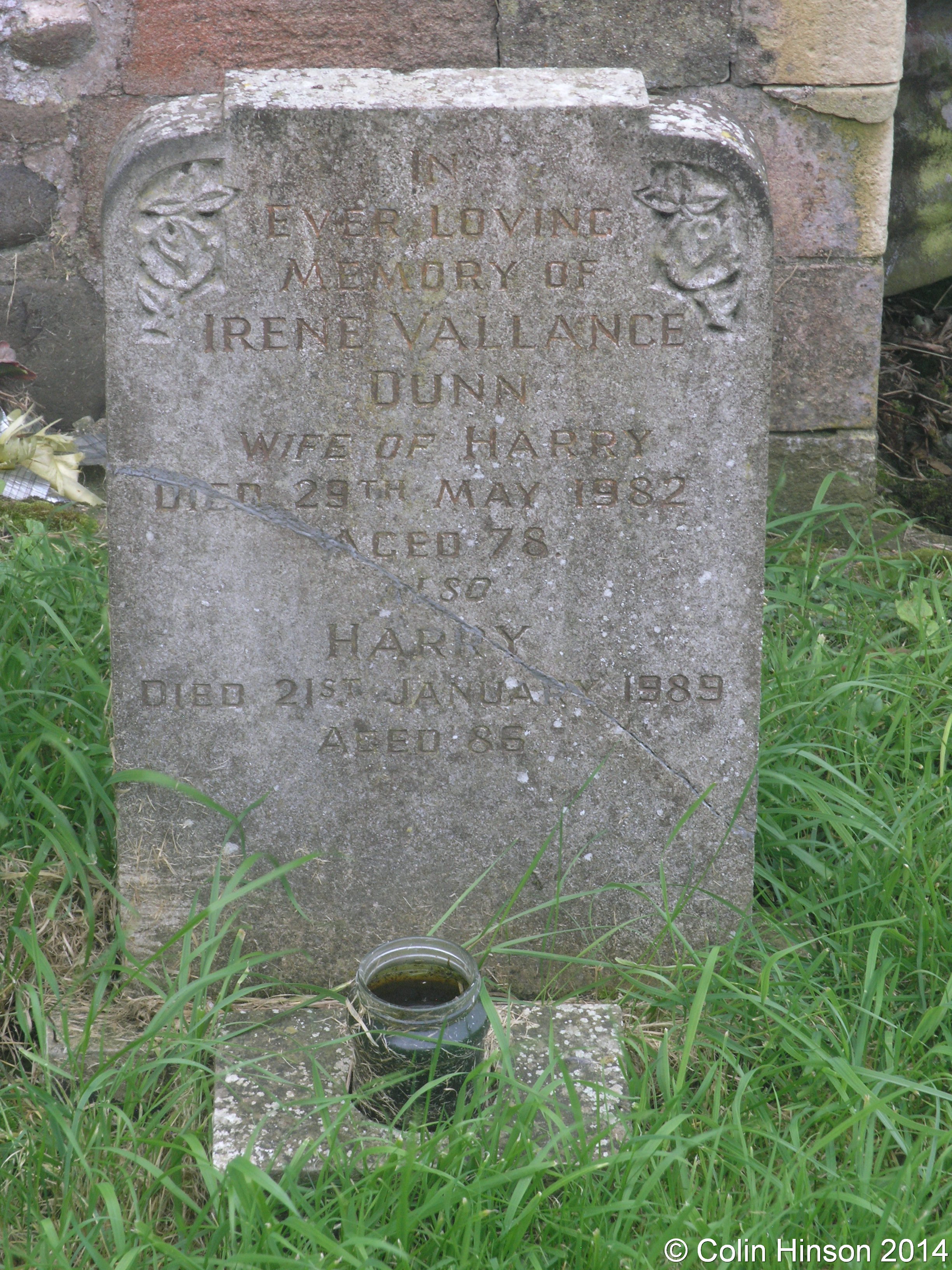 GENUKI: Withernwick Churchyard gravestones etc., Yorkshire (East Riding)