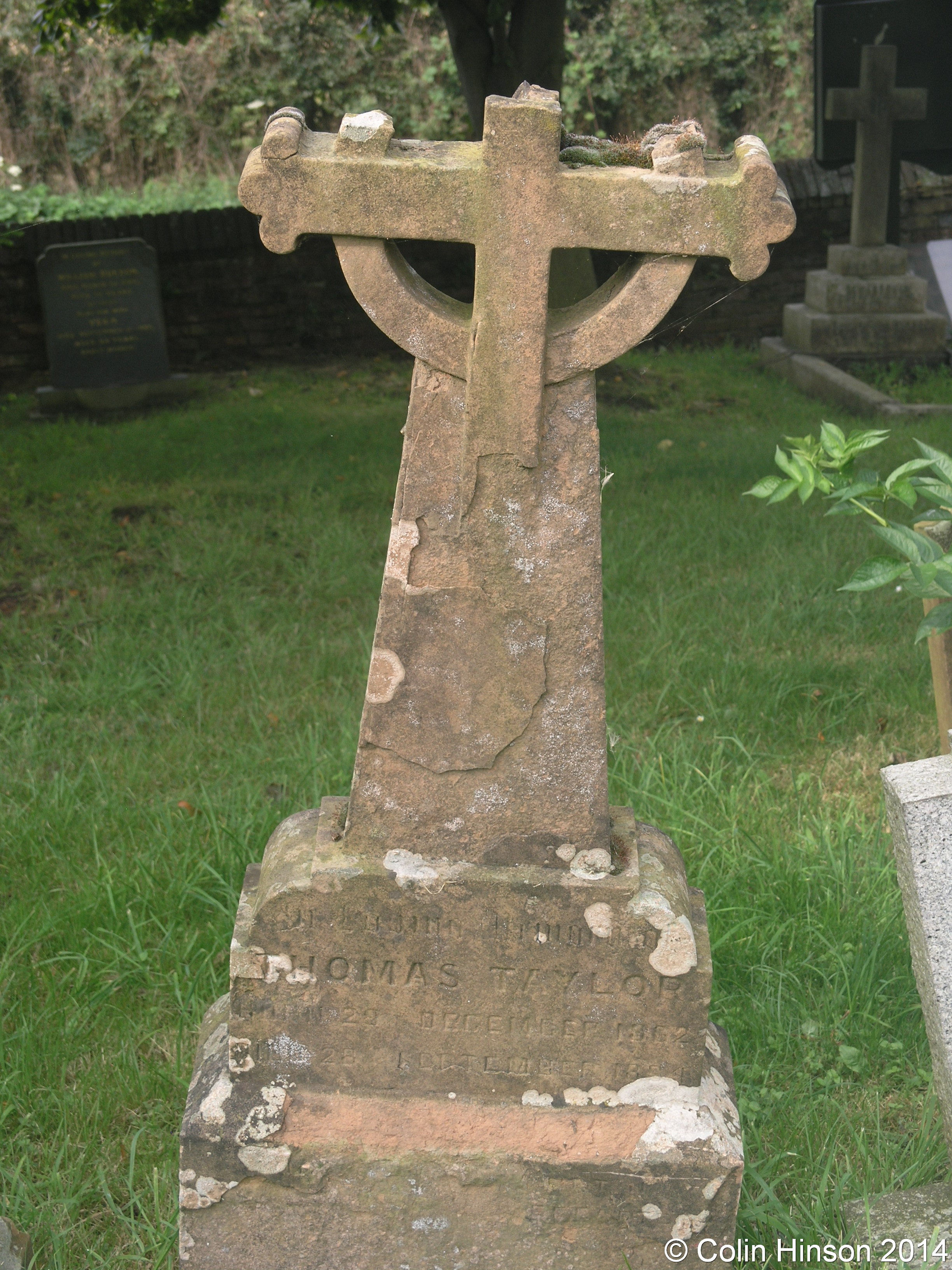 GENUKI: Withernwick Churchyard gravestones etc., Yorkshire (East Riding)